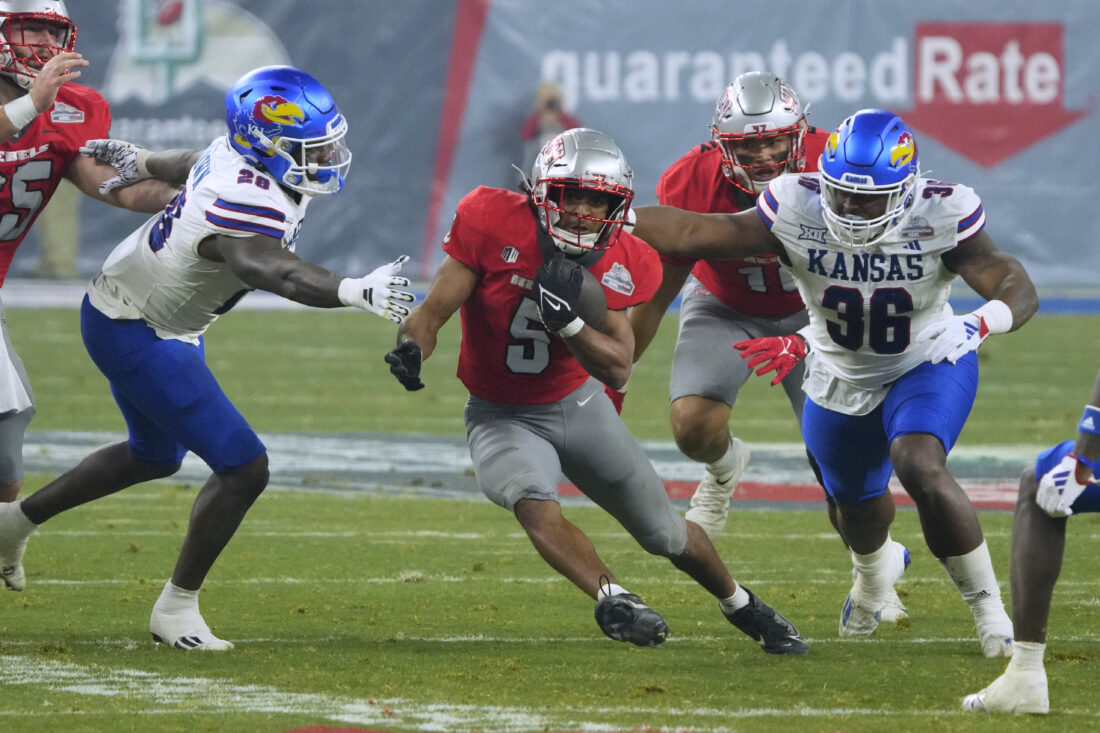 Quick recap: High-flying Jayhawks top UNLV for first bowl win since 2008 | News, Sports, Jobs ...